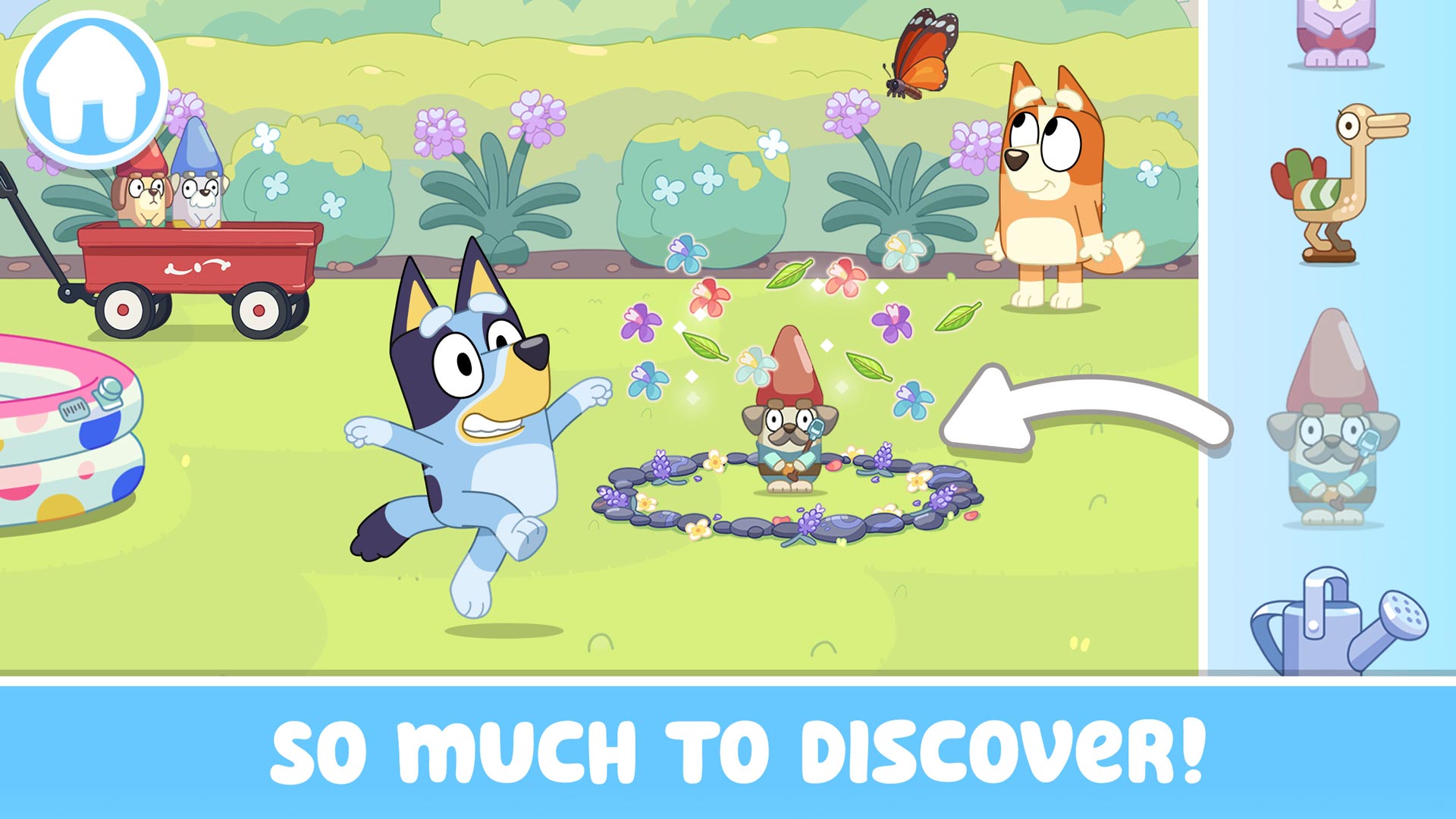 Explore, imagine, create & play in Bluey's house. - Budge Studios ...