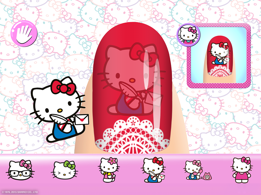 Hello Kitty Nail Salon - Budge Studios—Mobile Apps For Kids