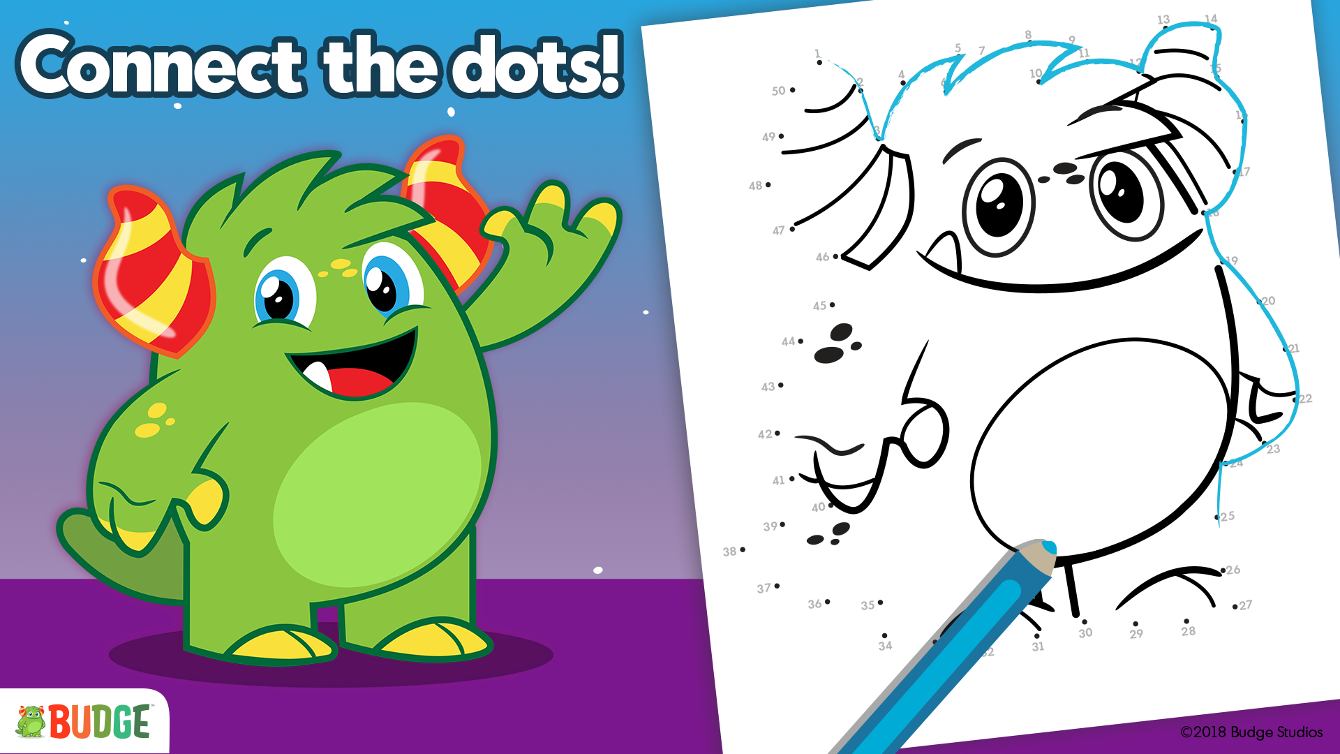 Activity! Connect the Dots! - Budge Studios—Mobile Apps For Kids